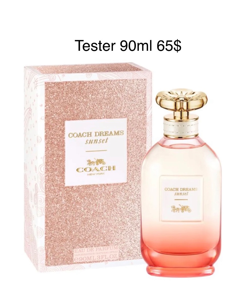COACH DREAMS sunset 90ml, Beauty & Personal Care, Fragrance & Deodorants on Carousell