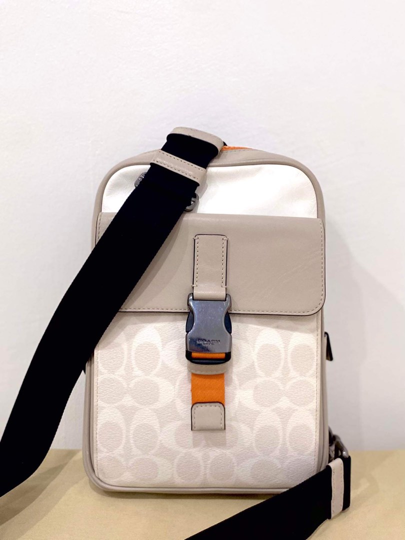 Coach Track Pack in Colorblock Signature Canvas ( AUTHENTIC ...