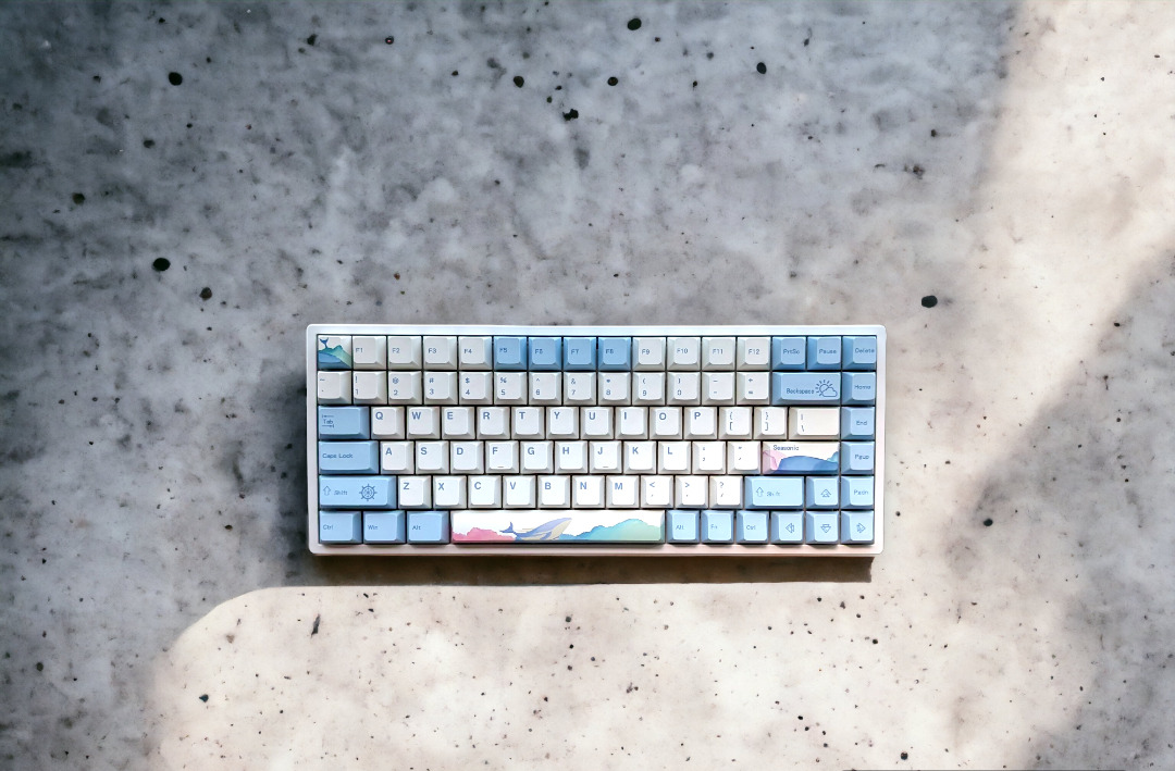 Compact TKL 80% Custom Mechanical Keyboard (Ocean3010) - Fully Modded Tri Mode, Computers & Tech ...