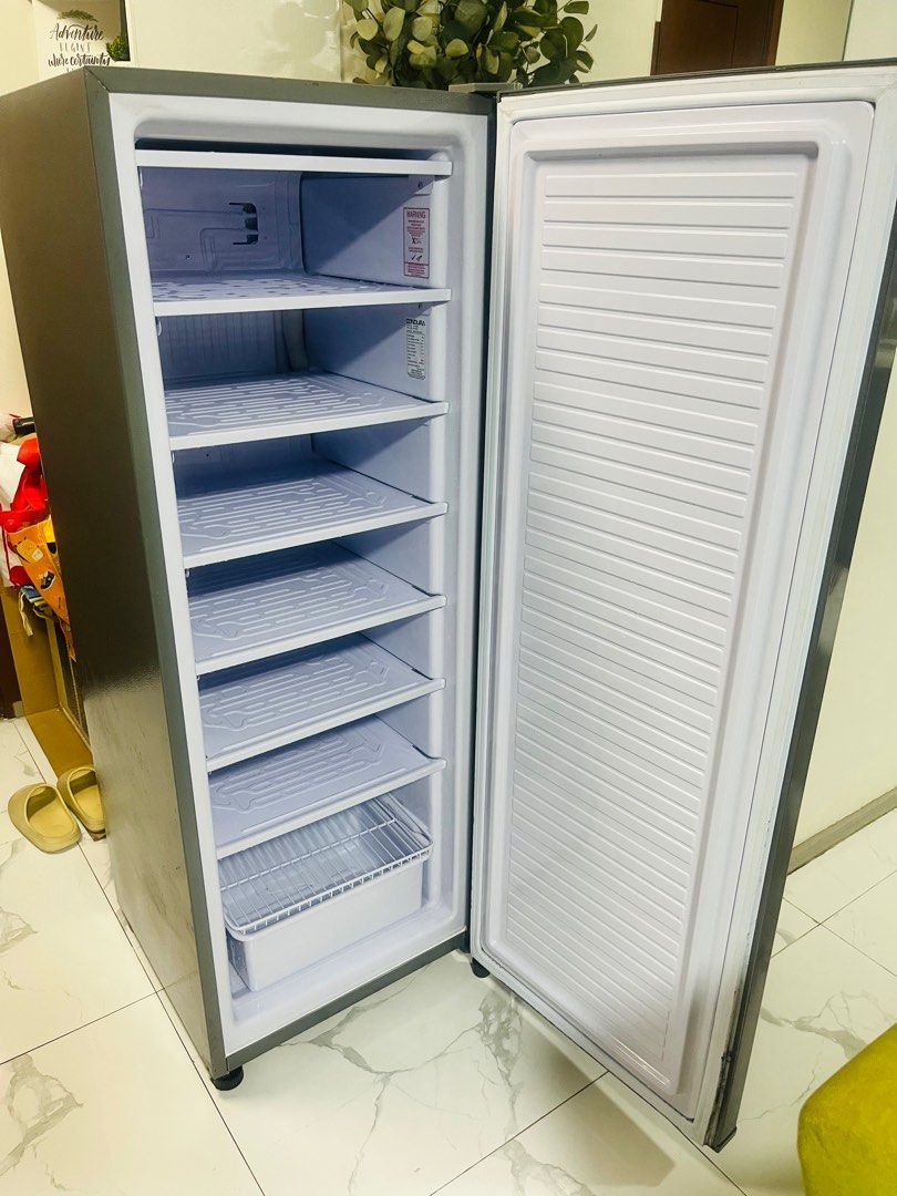 Condura Inverter 8.0 cu ft Upright Chest Freezer with FREE Condura 2HP ...