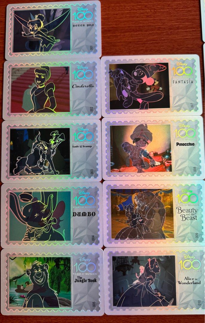 CPCM collectible cards - Disney 100, dream castle, Hobbies & Toys ...