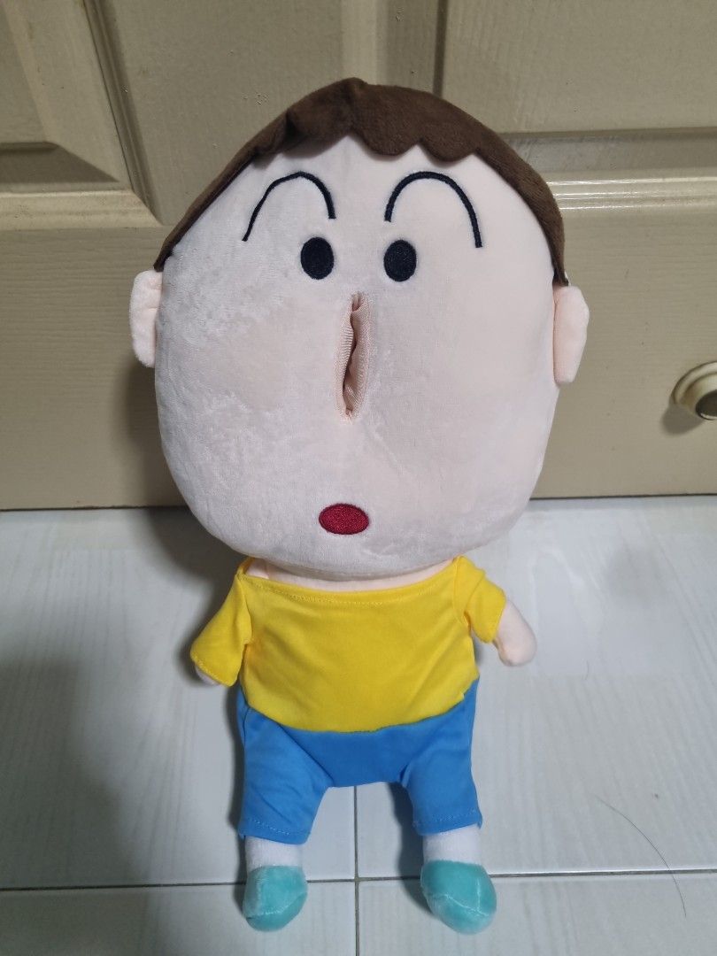 Crayon Shin Chan Bo Chan Tissue Box Holder, Hobbies & Toys, Toys & Games on Carousell
