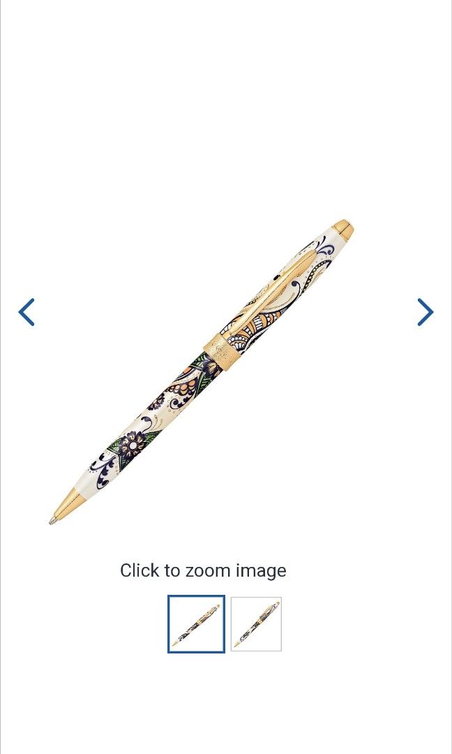 Cross Botanica Golden Magnolia Ballpen, Hobbies & Toys, Stationary ...