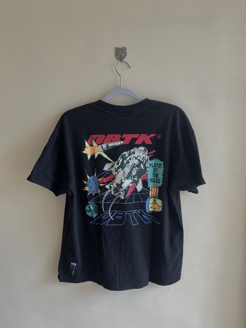 DBTK Black Shirt, Men's Fashion, Tops & Sets, Tshirts & Polo Shirts on ...