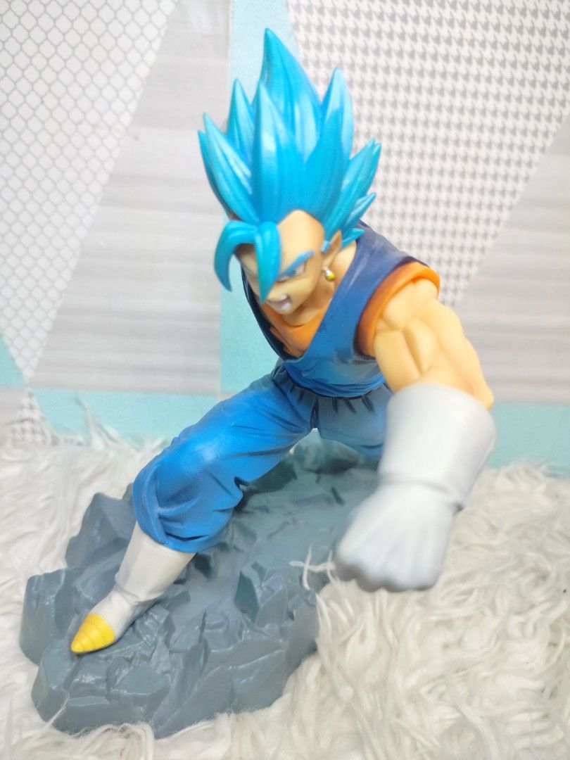 DBZ, DOKKAN BATTLE SUPER SAIYAN, BLUE VEGETA FIGURE, Hobbies & Toys ...