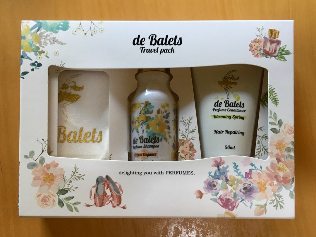 de Balets小巴黎SPA級香水洗護旅行禮盒組, 香水、美妝、保養, 美髮清潔與護理在旋轉拍賣