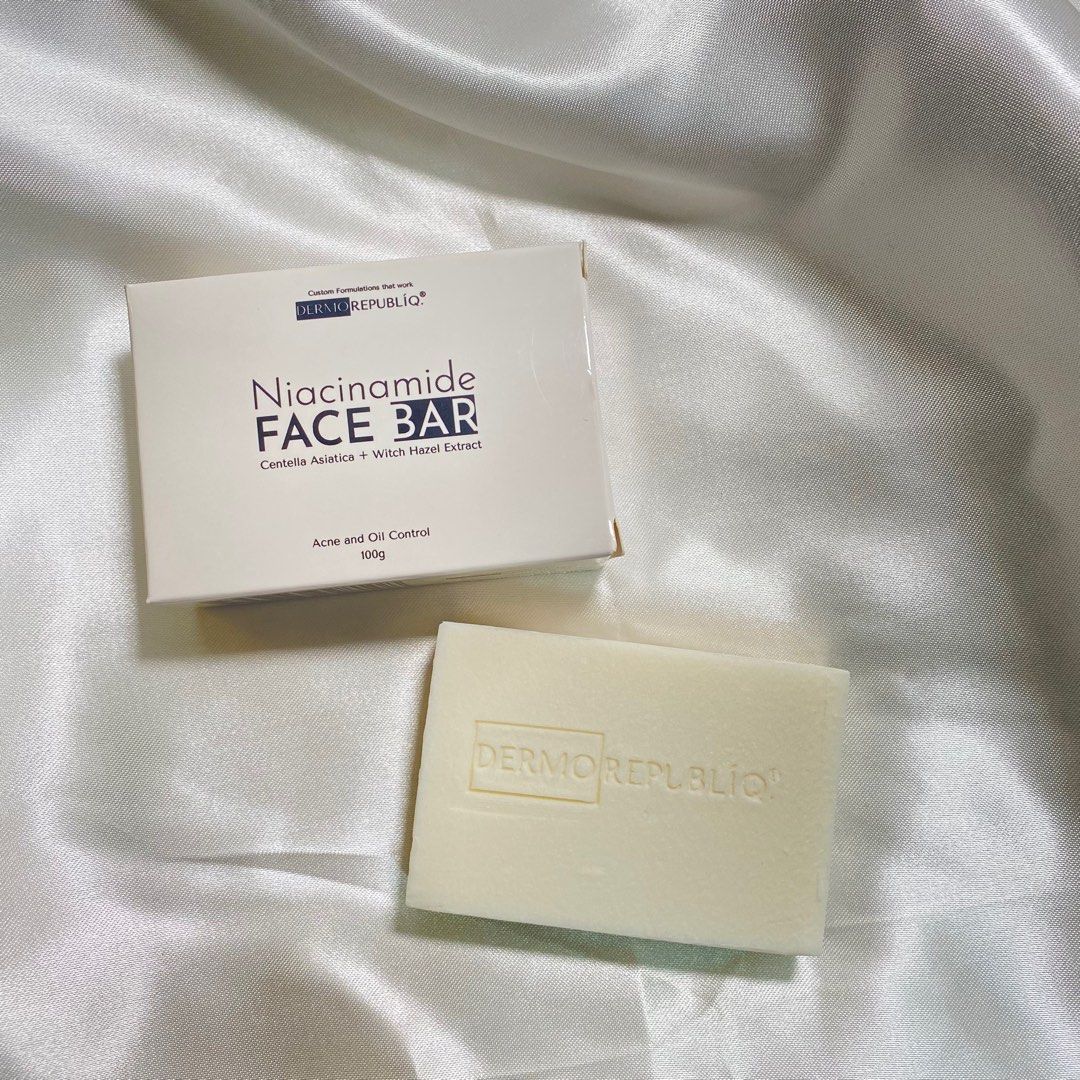 Dermorepubliq niacinamide face bar soap, Beauty & Personal Care, Face ...