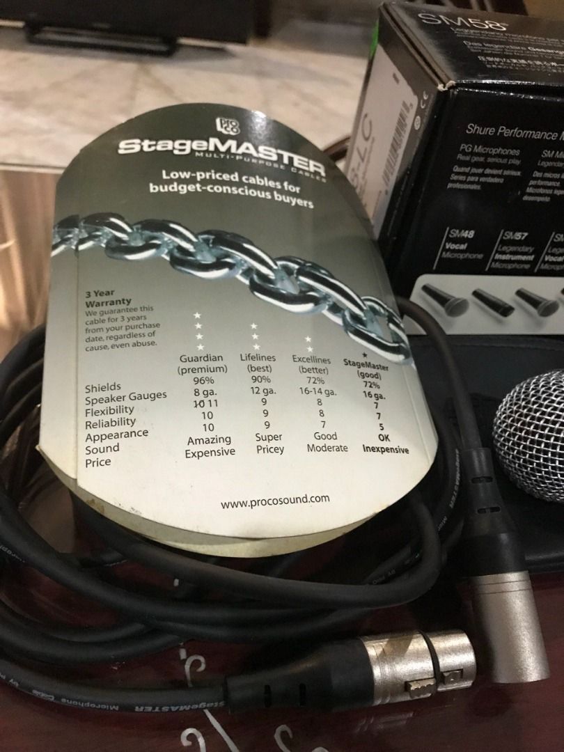 DigiDesign MBOX 2 + Shure Mic SM58 10 Ft - MIDI Production System ...