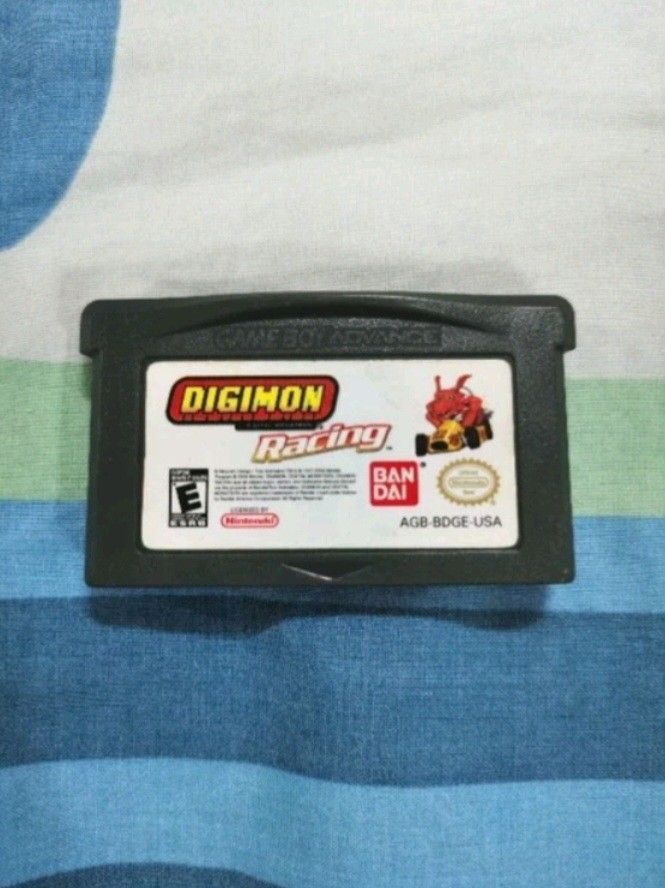 Digimon Racing (Cart Only) Authentic for Gameboy Advance GBA, Video ...