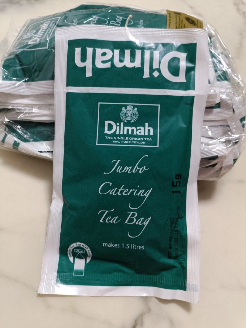 Dilmah Jumbo TeaBag, Food & Drinks, Beverages on Carousell
