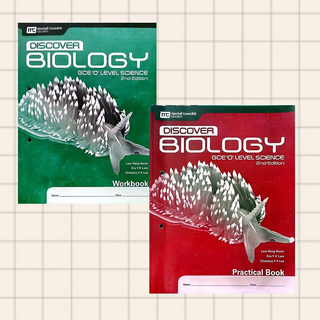 Discover Biology GCE O Level Science 2nd Edition Workbook & Practical ...