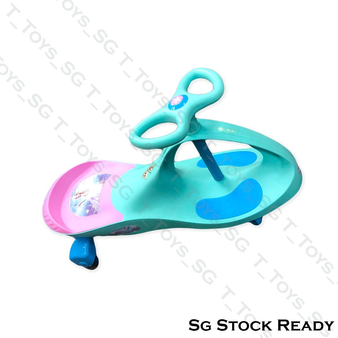 Disney Frozen Twisting Go-Kart for Kids With LED Wheels!, Sports ...