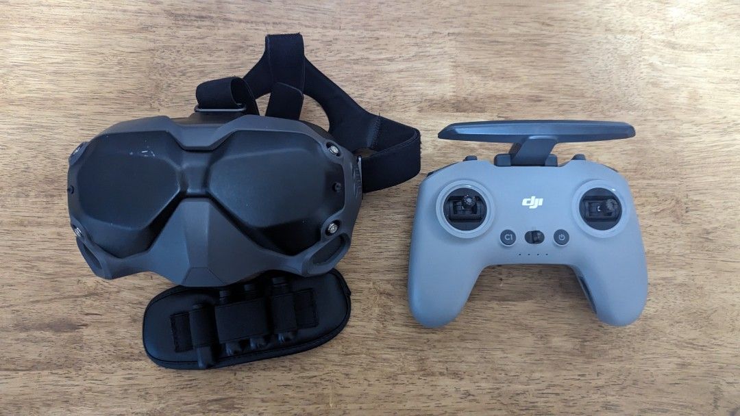 DJI fpv googles V2 and Dji remote controller 2, Photography, Drones on ...