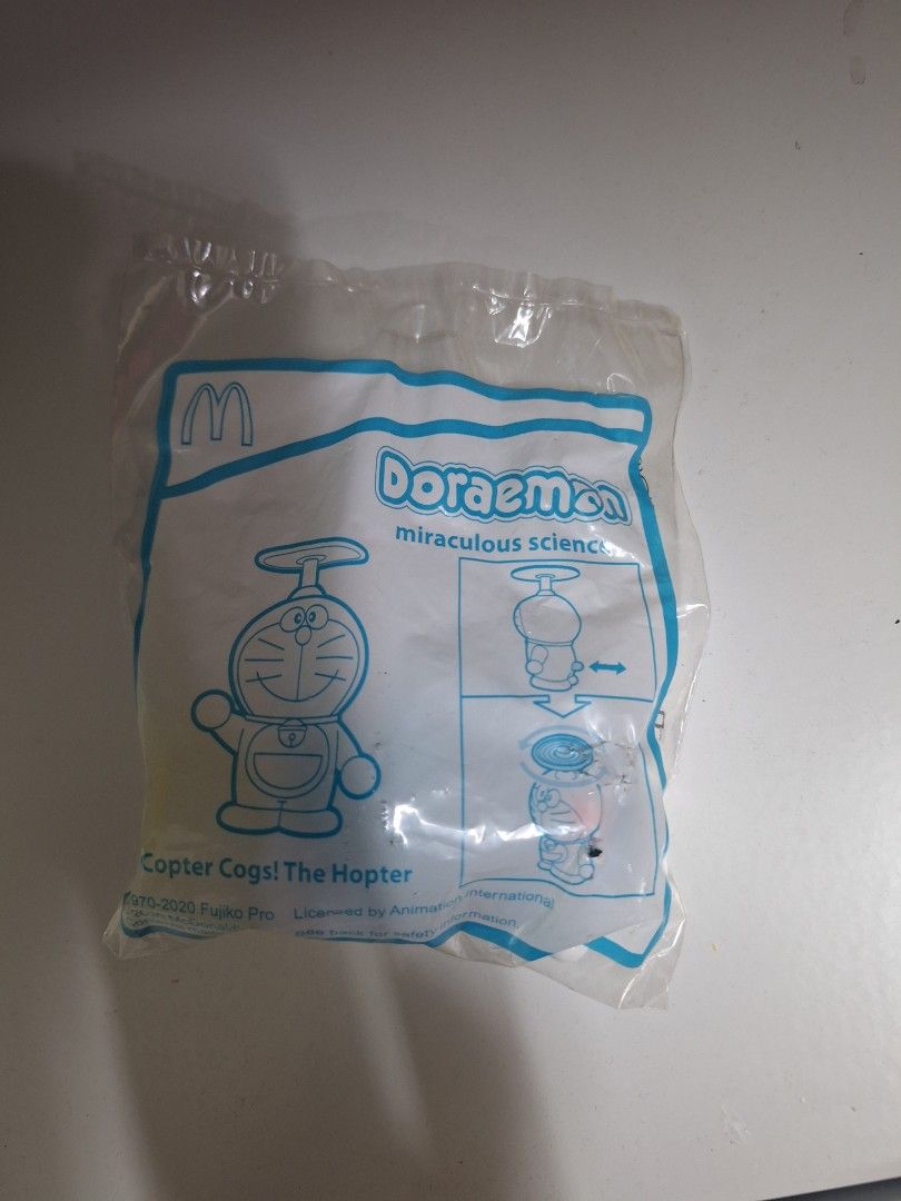 Doraemon McDonald's, Hobbies & Toys, Toys & Games on Carousell