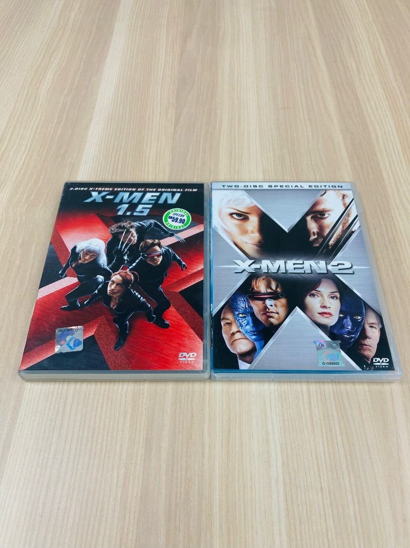 X Men - DVD Bundle, Hobbies & Toys, Music & Media, CDs & DVDs on Carousell