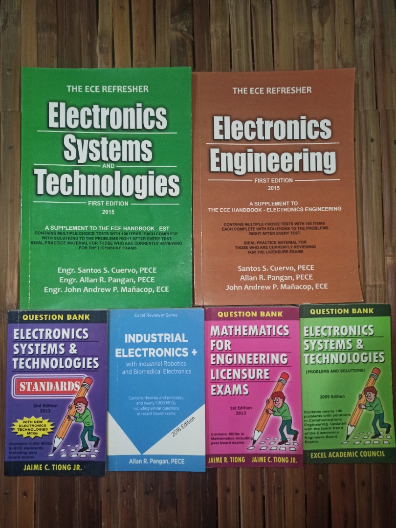 ECE Board Exam Reviewers (Original Copies), Hobbies & Toys, Books ...