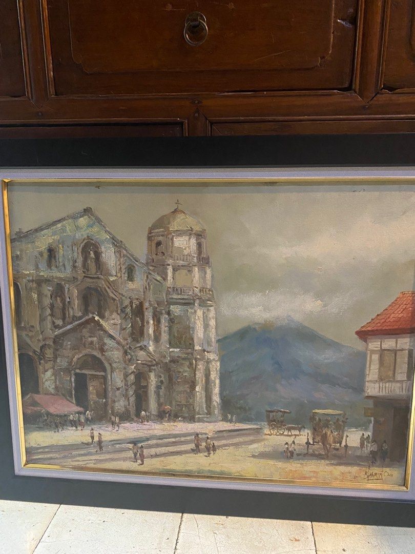 EDDIE SARMIENTO PAINTING, Furniture & Home Living, Home Decor, Wall ...