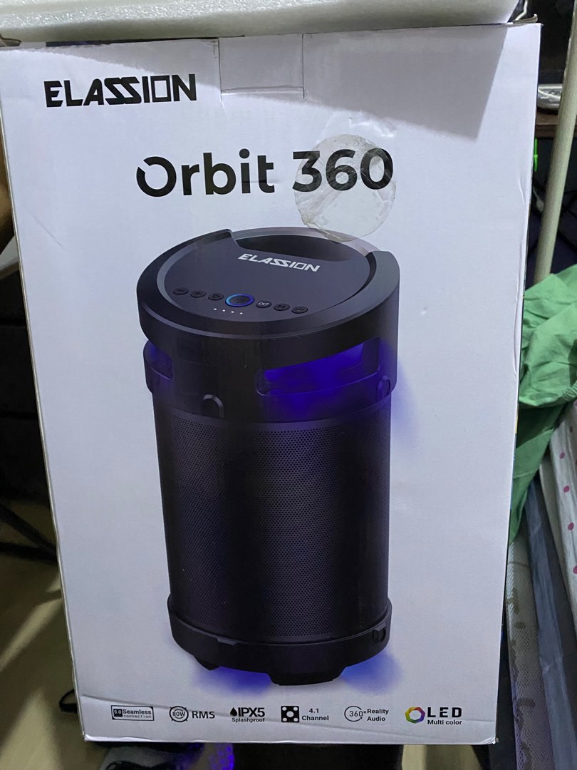 Elassion Orbit 360, Audio, Portable Music Players on Carousell
