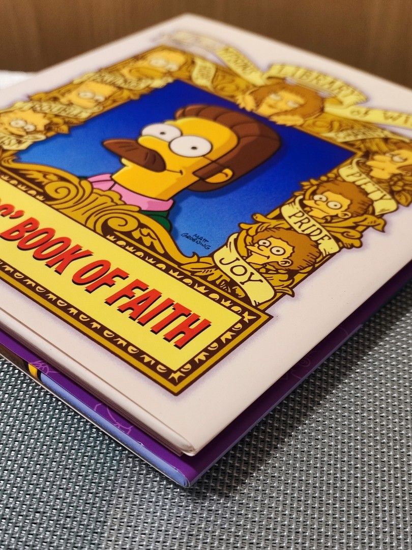 (ENG) The Simpsons Library Of Wisdom : Flanders Book Of Faith, Hobbies ...
