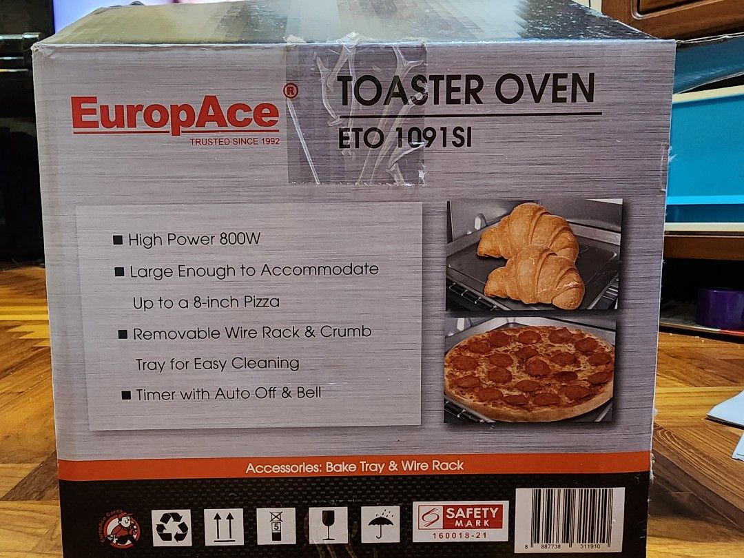 EuropAce Toaster Oven, TV & Home Appliances, Kitchen Appliances, Ovens ...