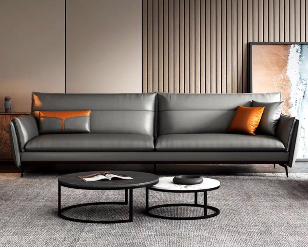 FAUX Modern Italian Sofa, Furniture & Home Living, Furniture, Sofas on ...