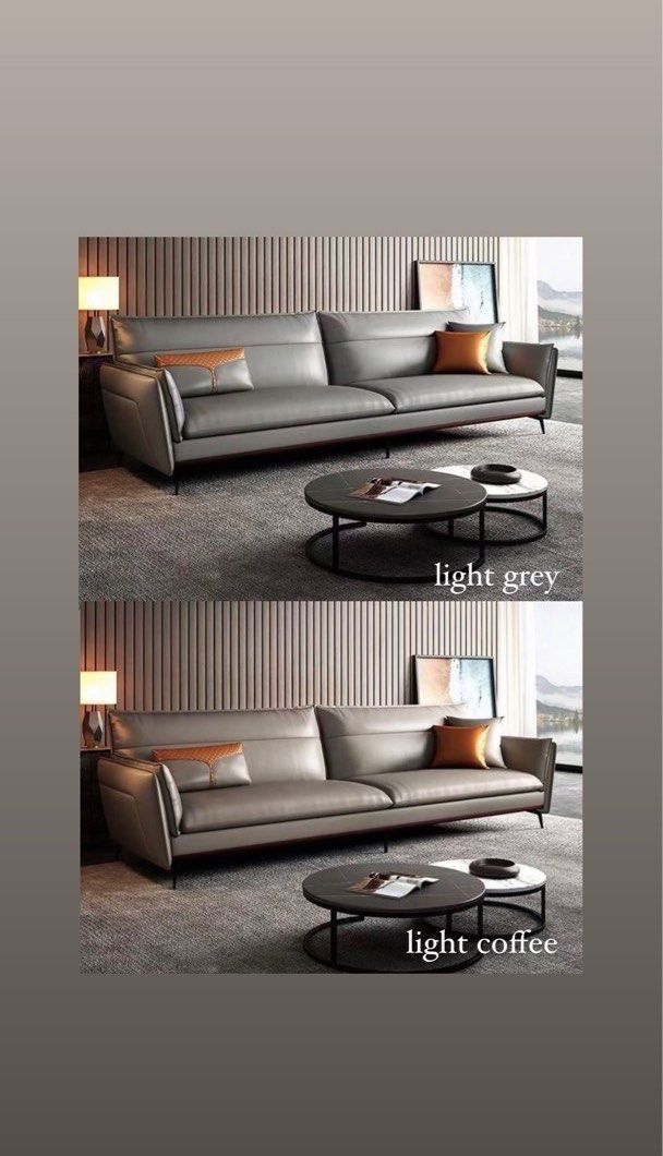 FAUX Modern Italian Sofa, Furniture & Home Living, Furniture, Sofas on ...