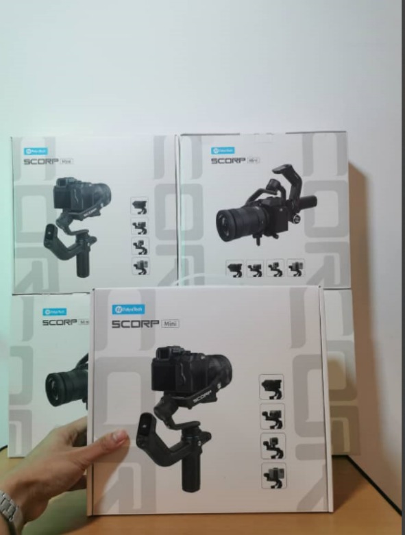 Feiyu SCORP Mini P 3-Axis Gimbal Stabilizer For Mobile Phone ...