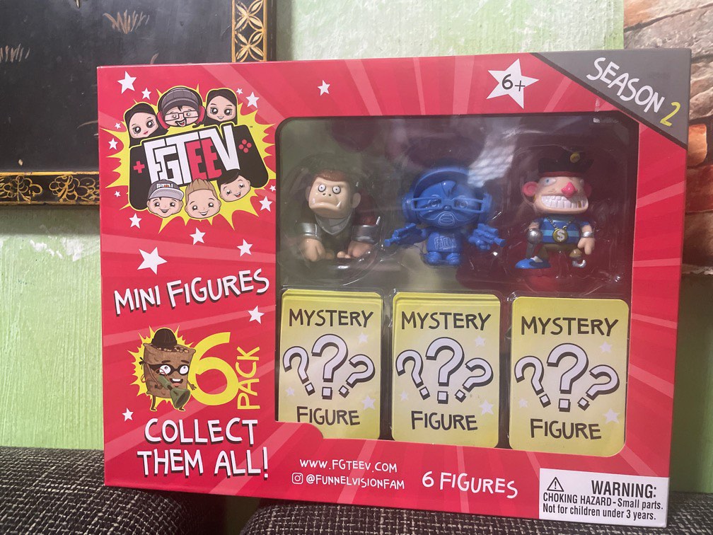 FGteeV Mini Figure Collectibles, Hobbies & Toys, Toys & Games on Carousell