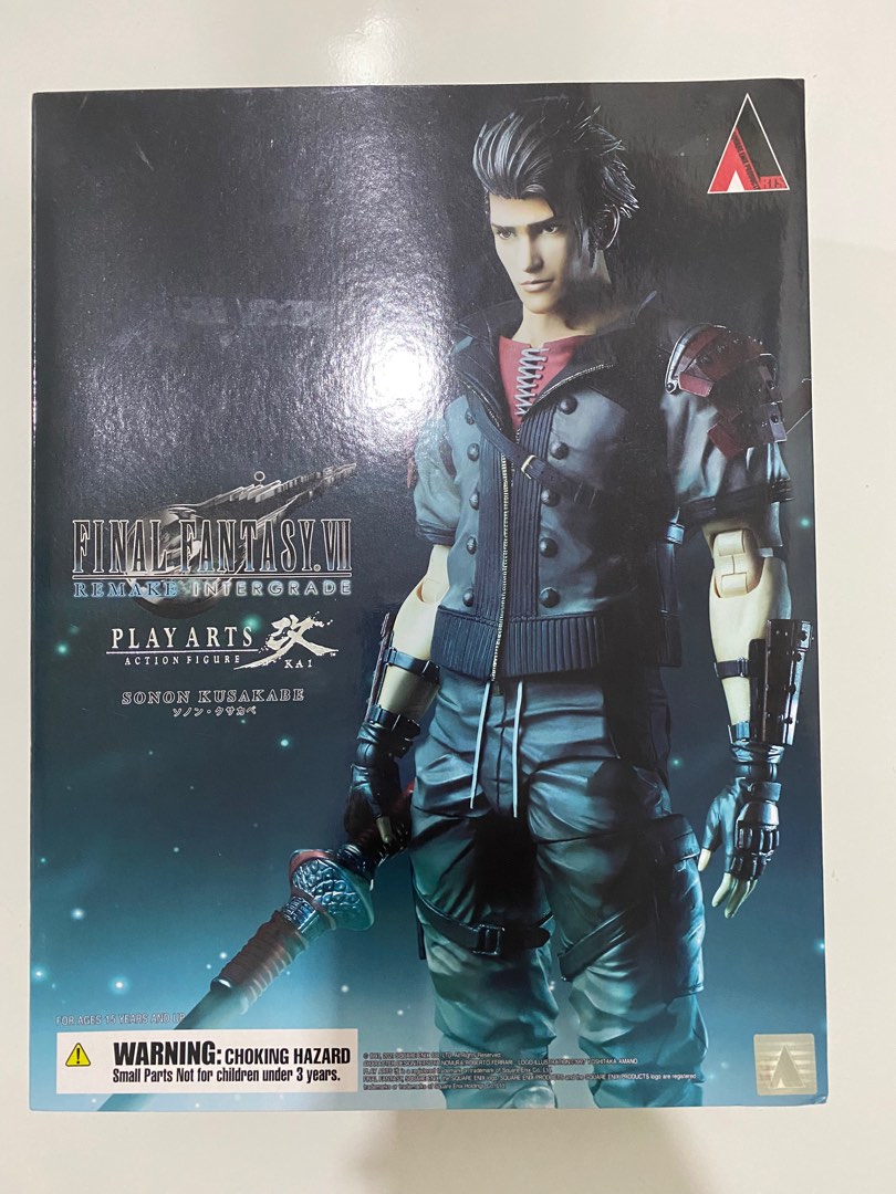 Final Fantasy VII Remake Play Arts Kai Sonon Kusakabe, Hobbies & Toys, Toys & Games on Carousell
