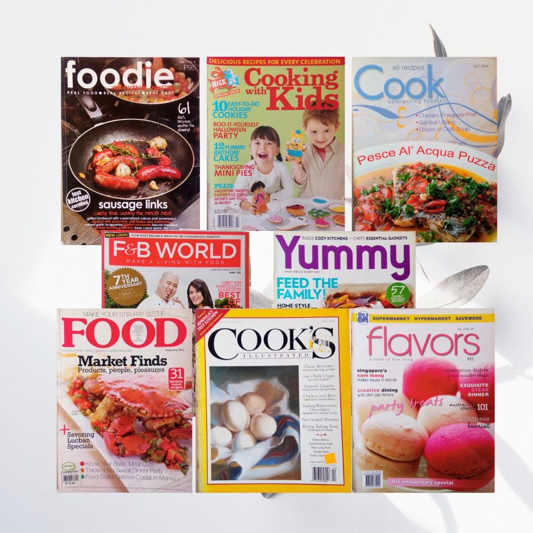 Food / Cooking Magazines, Hobbies & Toys, Books & Magazines, Magazines ...