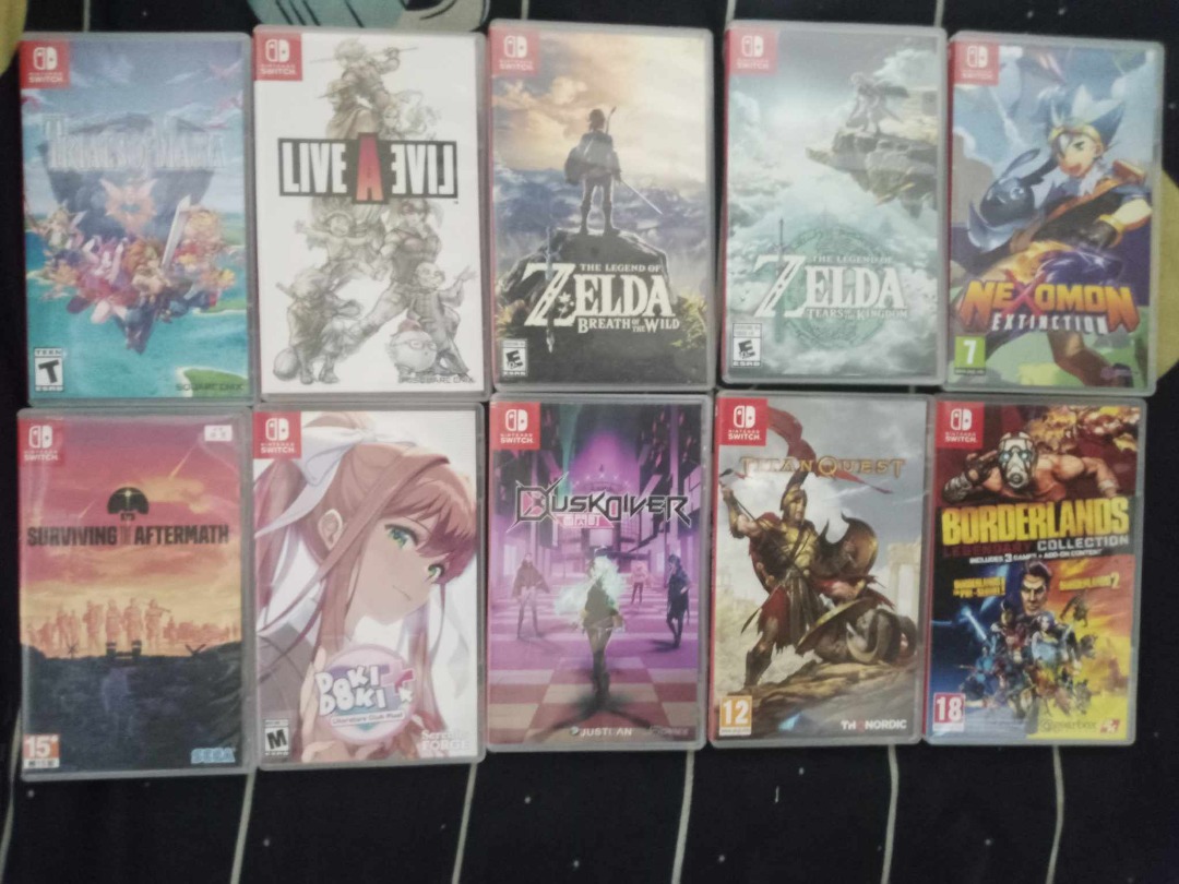 For Trade switch games sa PS Vita, Video Gaming, Video Games, Nintendo ...