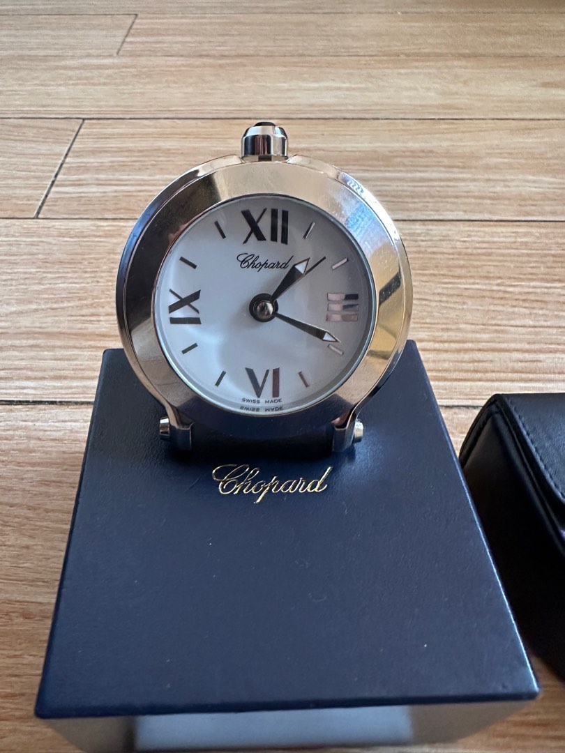 FS/FT/Layaway Payment : Chopard Happy Sports Table Clock/Alarm complete ...