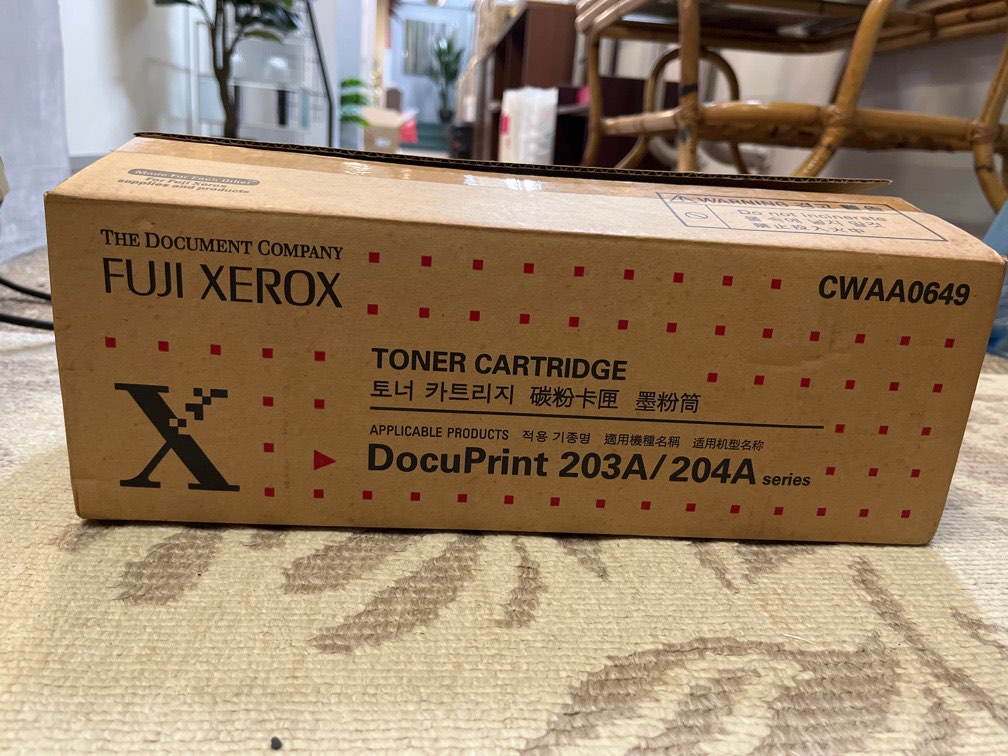 Fuji Xerox Toner Cartridge for DocuPrint 203A/204A CWAA0649, Computers ...