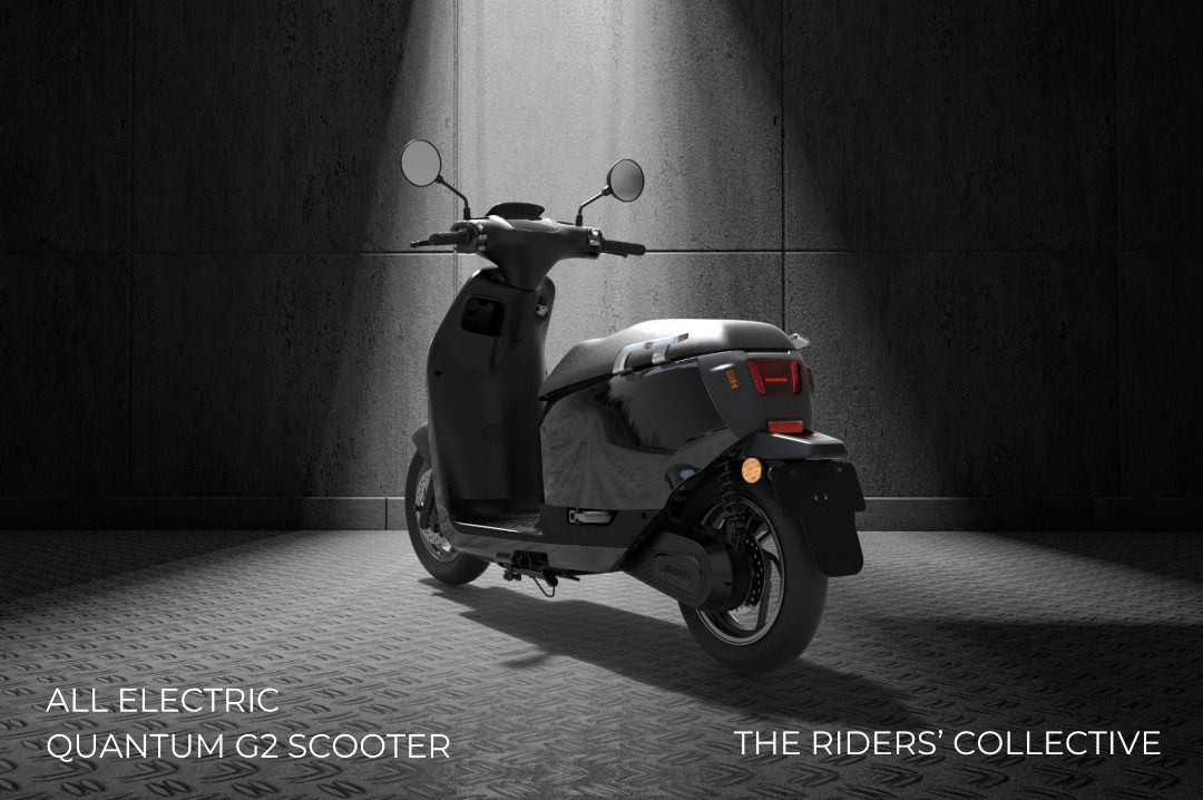 Full EV (Electric) Quantum Mobility G2 Scooter Rental, Motorcycles ...