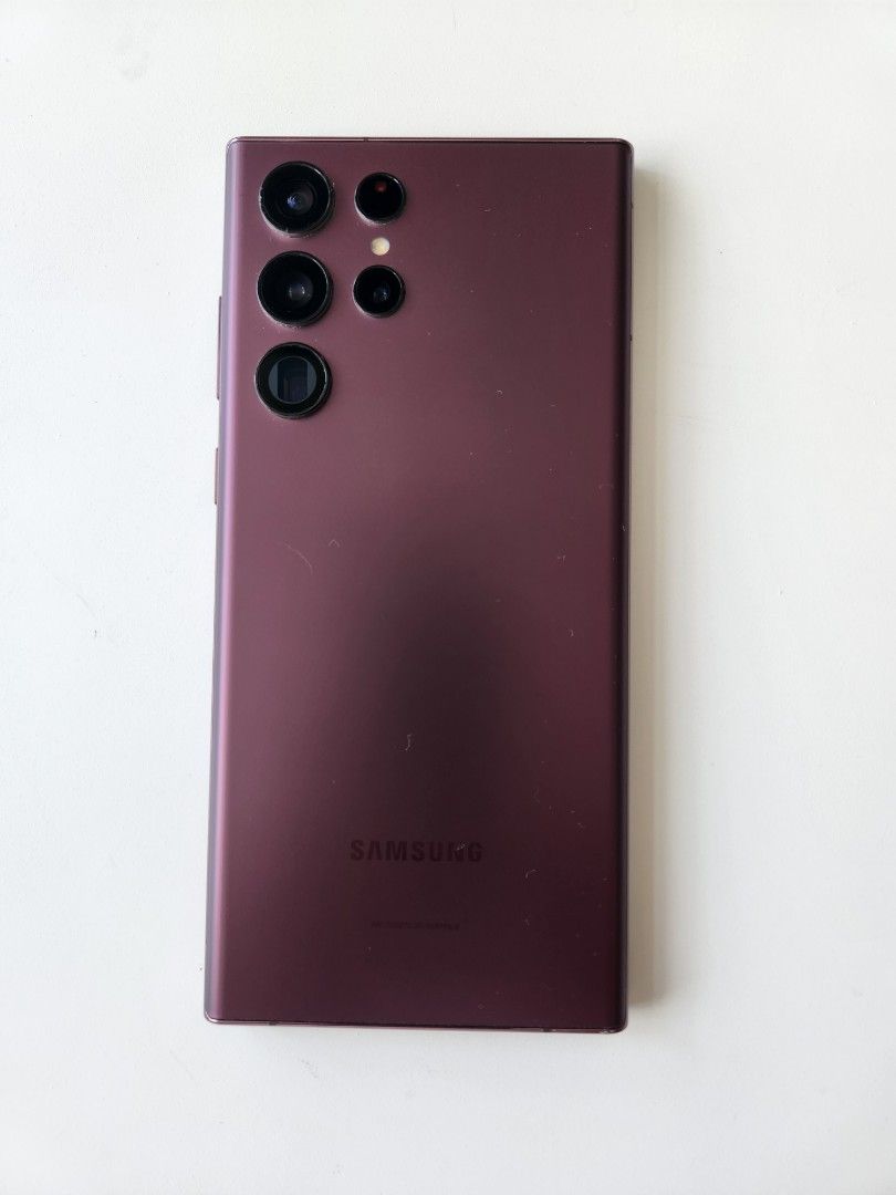 Galaxy S22 Ultra 5G Burgundy 256GB, Mobile Phones & Gadgets, Mobile ...