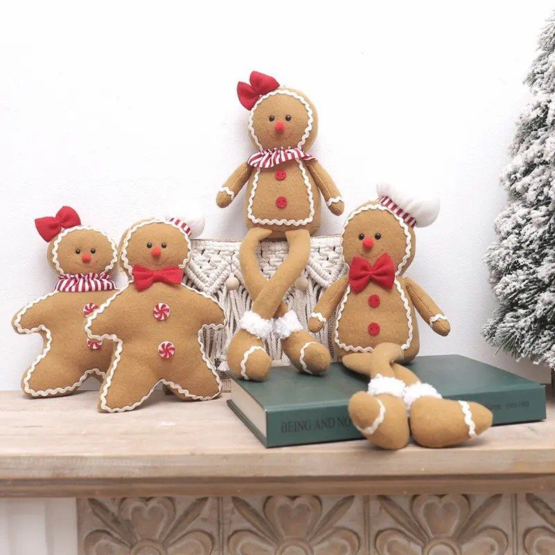 Gingerbread man Plush, Hobbies & Toys, Toys & Games on Carousell