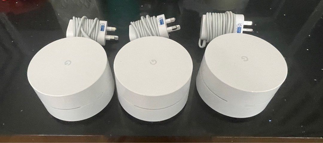 Google Mesh Network AC-1304 (3 units), Computers & Tech, Parts ...