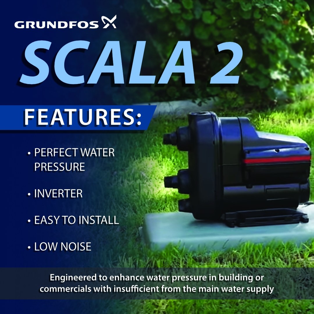 Grundfos Scala 2 Booster Pump, Furniture & Home Living, Home ...