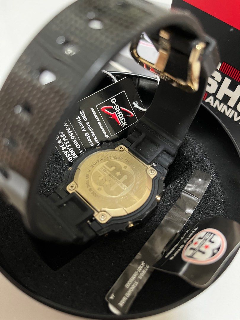 G-Shock GW-M5630D 30th Anniversary Black G Shock 2013 Release Limited ...