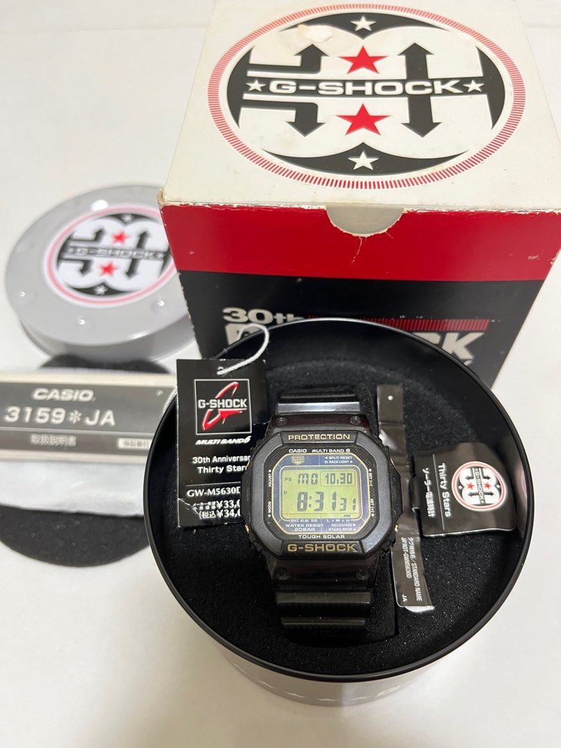 G-Shock GW-M5630D 30th Anniversary Black G Shock 2013 Release Limited ...