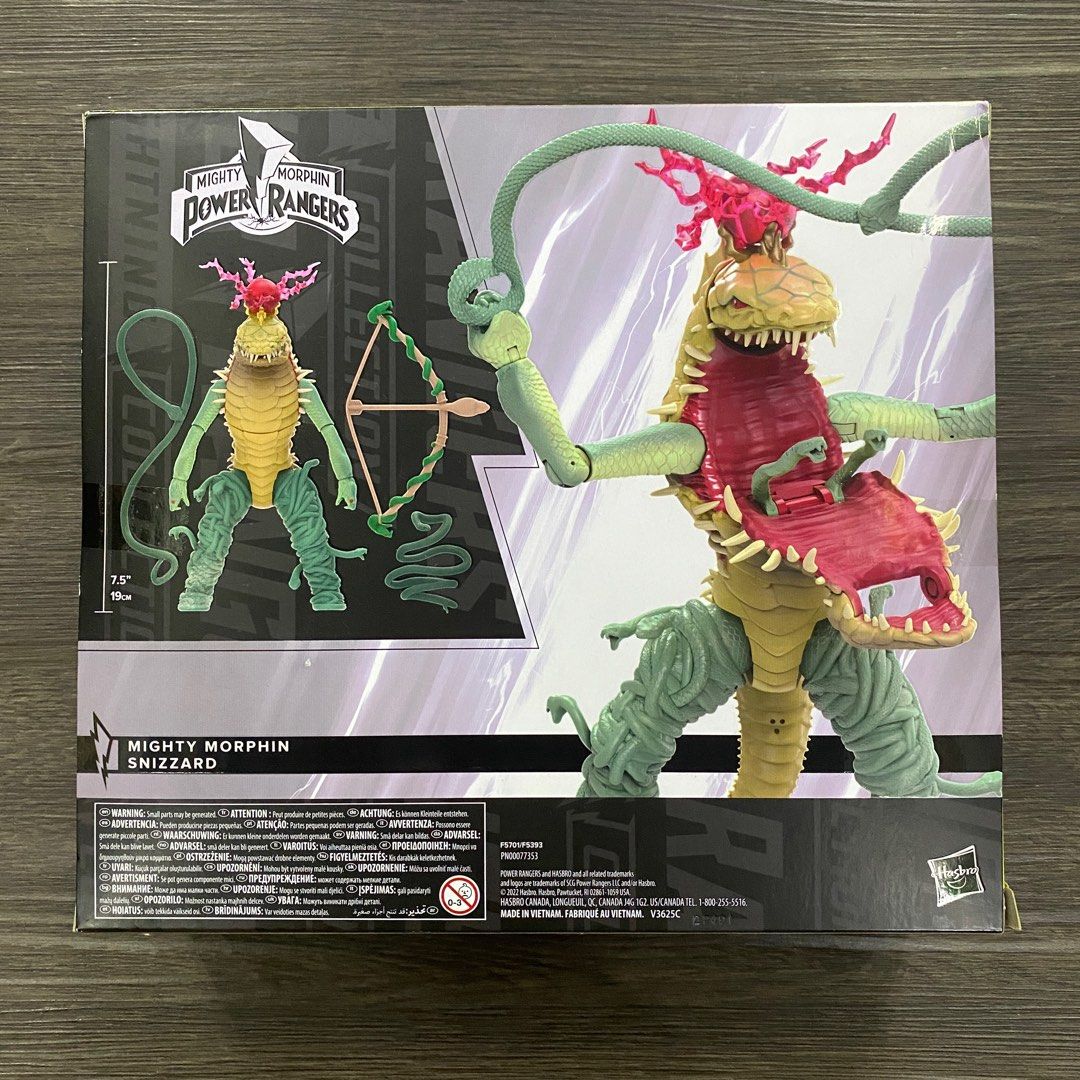 Hasbro: Power Rangers Lightning Collection: Mighty Morphin Snizzard ...