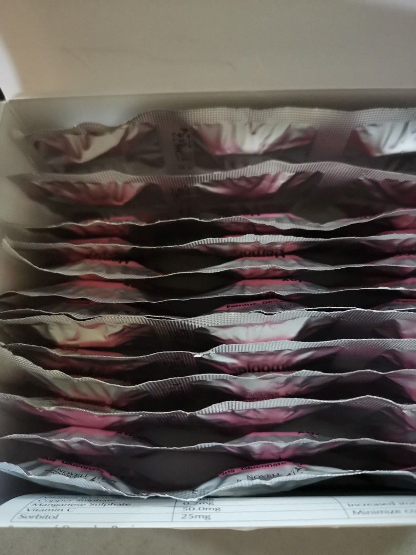 Hemoplex Iron Tablets, Health & Nutrition, Health Supplements, Vitamins ...