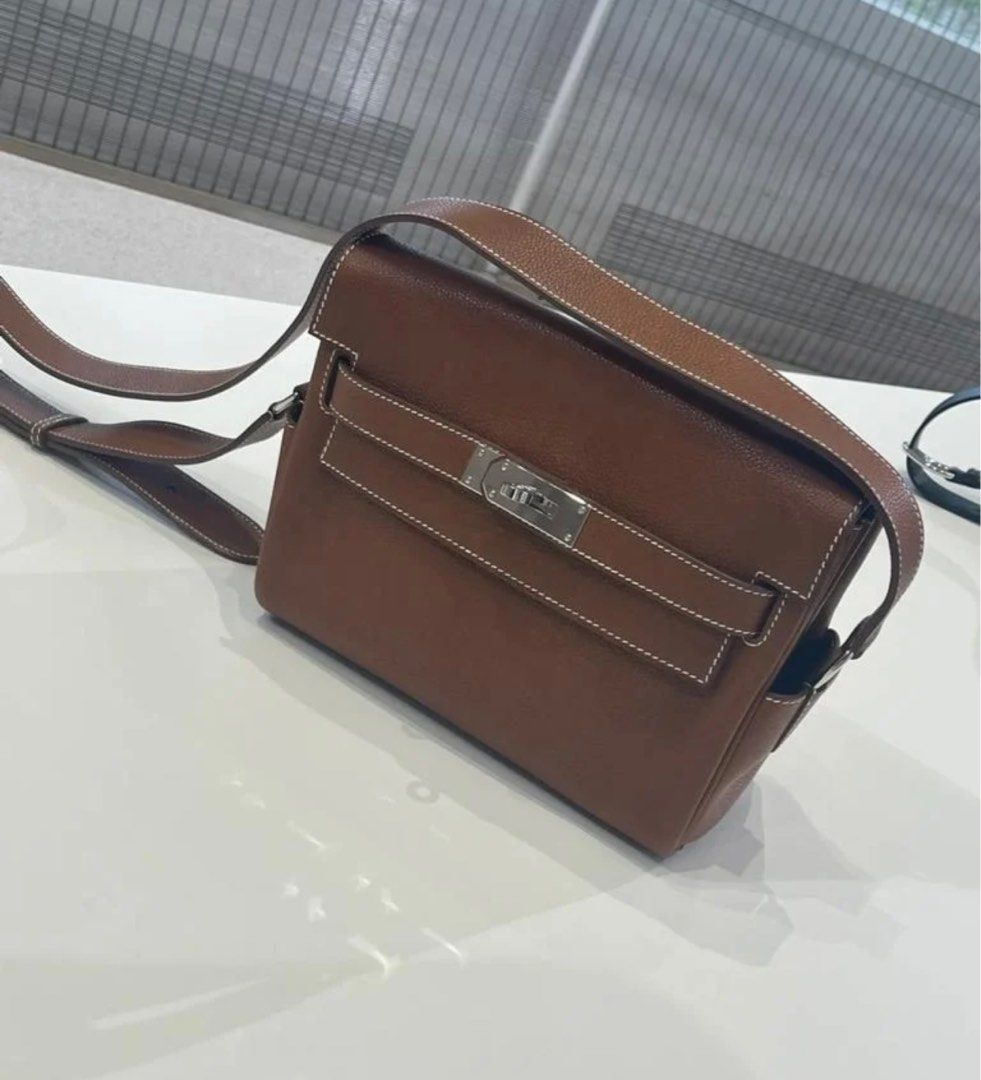 HERMES KELLY MESSENGER PM, Luxury, Bags & Wallets on Carousell