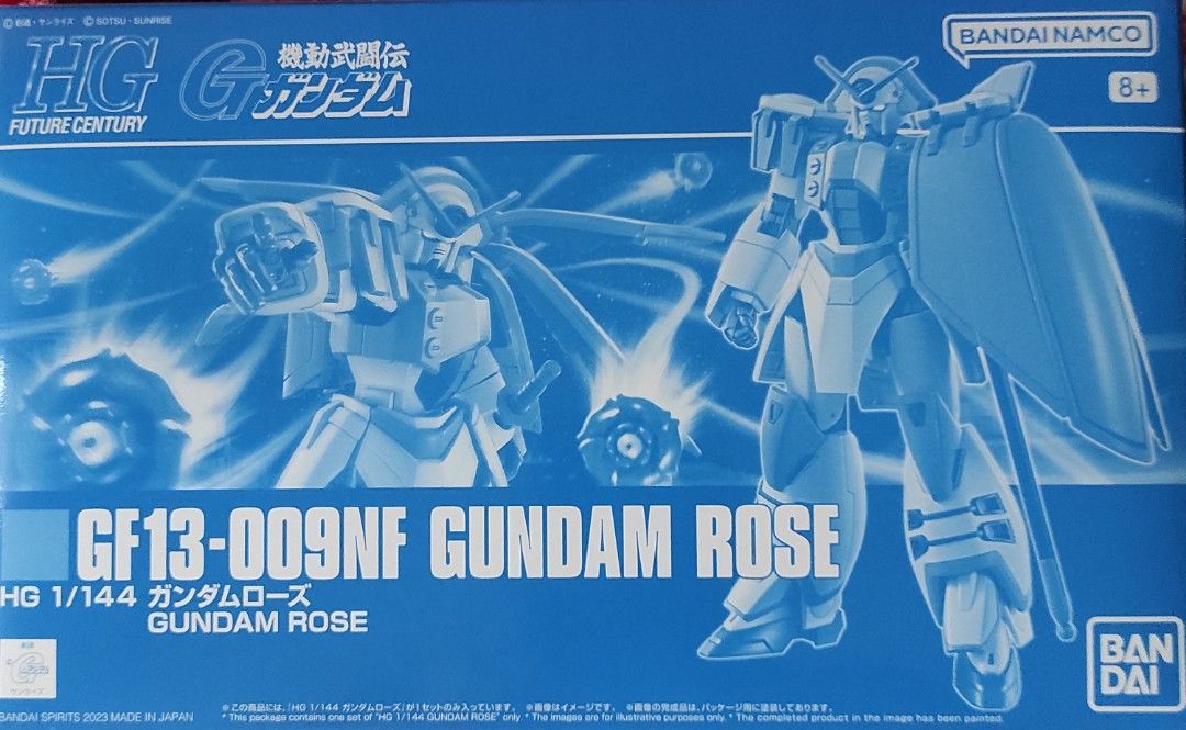HG 1/144 Gundam Rose Model Kit, Hobbies & Toys, Toys & Games on Carousell