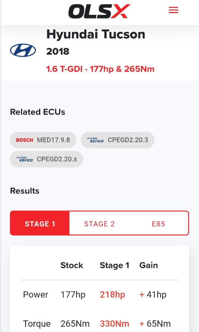 Hyundai Tucson 1.6T Ecu engine and Dct transmission tune map, Car Accessories, Car Workshops ...