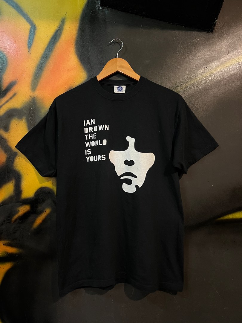 Ian Brown Shirt, Men's Fashion, Tops & Sets, Tshirts & Polo Shirts on ...