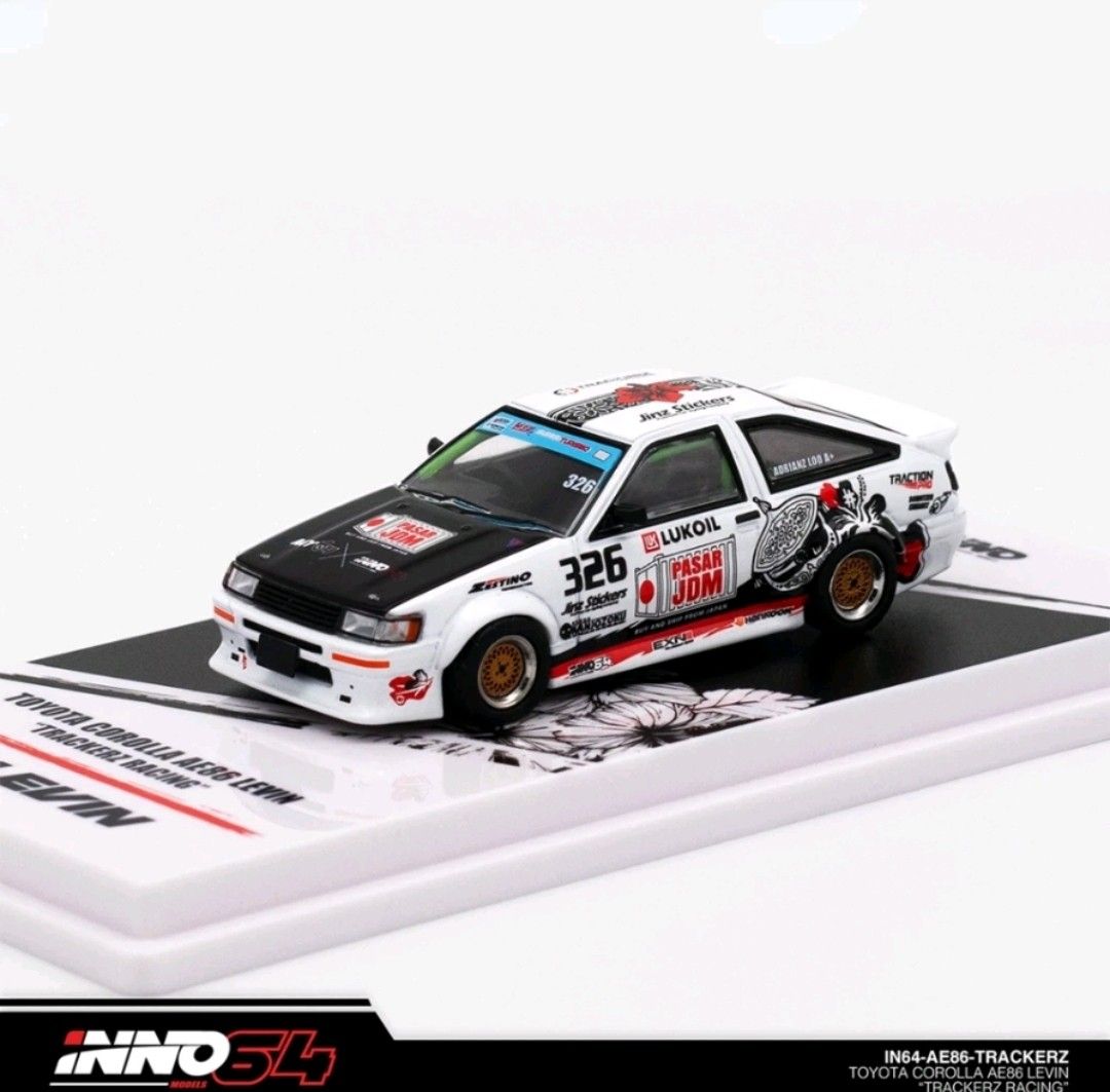 Inno64 1/64 EVO3 & AE86 Levin, Hobbies & Toys, Toys & Games on Carousell