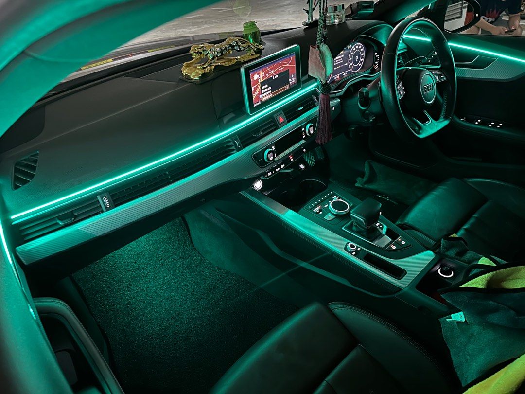 background lighting audi a5