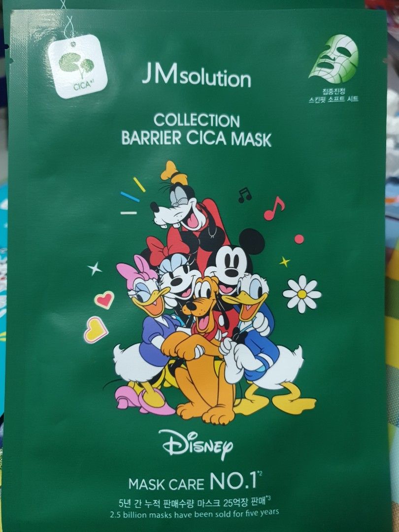 JMsolution Disney Collection Facial Mask, Beauty & Personal Care, Face ...
