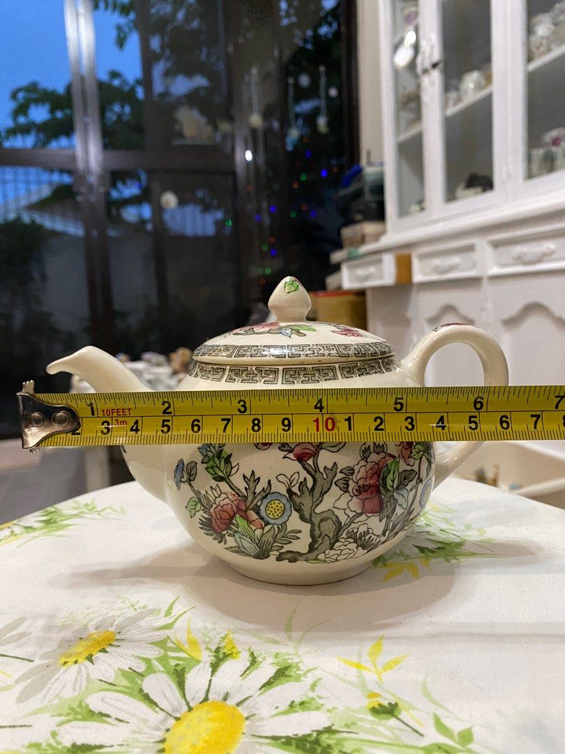 Johnson Brothers “Indian Tree” Teapot, Furniture & Home Living ...